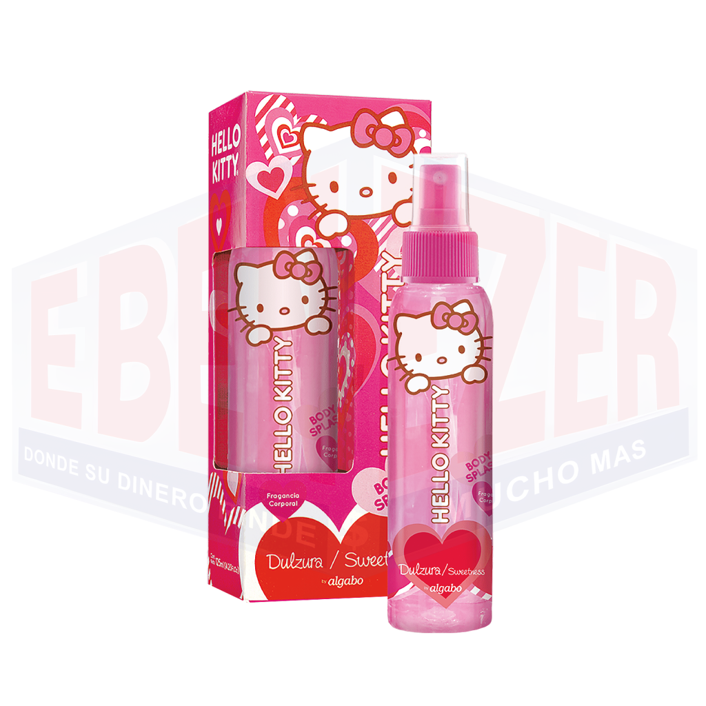 SPLASH HELLO KITTY DULZURA 125ML (12) - Eben-Ezer