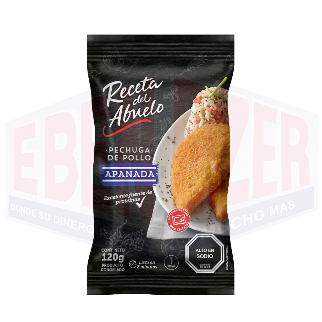 APANADO DE POLLO RDA 120GR (26) - Eben-Ezer