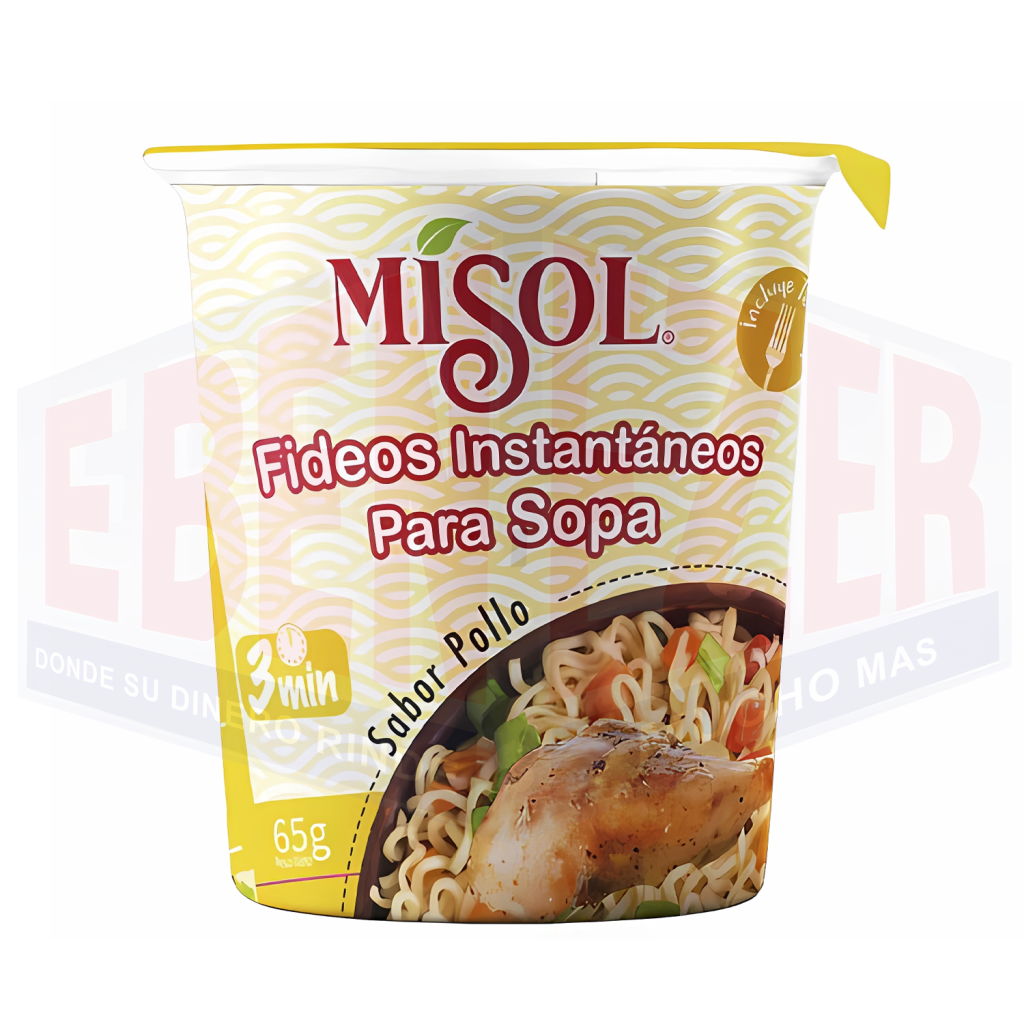 SOPA INSTANTANEA MISOL POLLO 65GR (12) - Eben-Ezer
